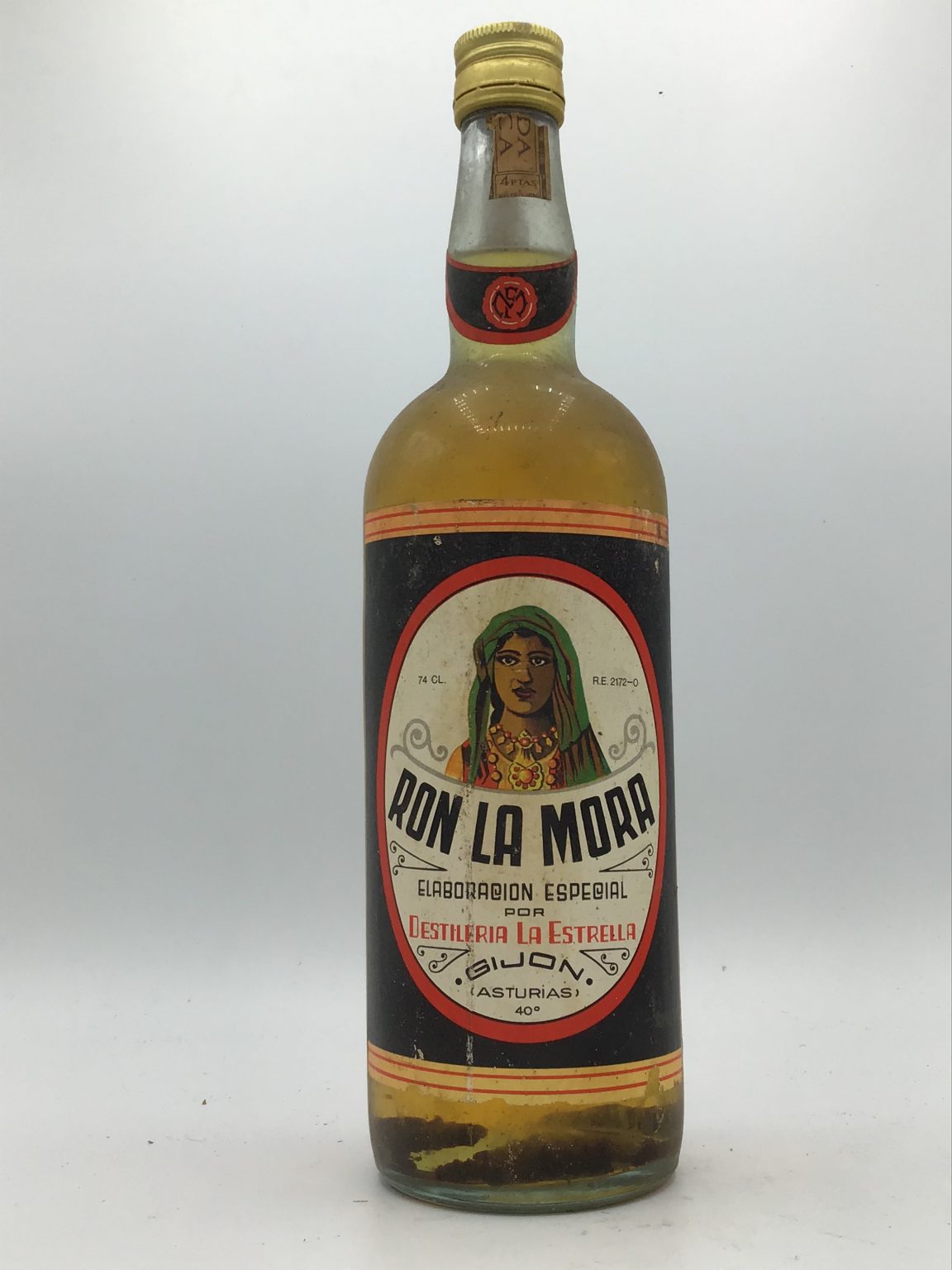 1960 Rhum Rum Ron La Mora Elaboracion Especial por destileria la ...