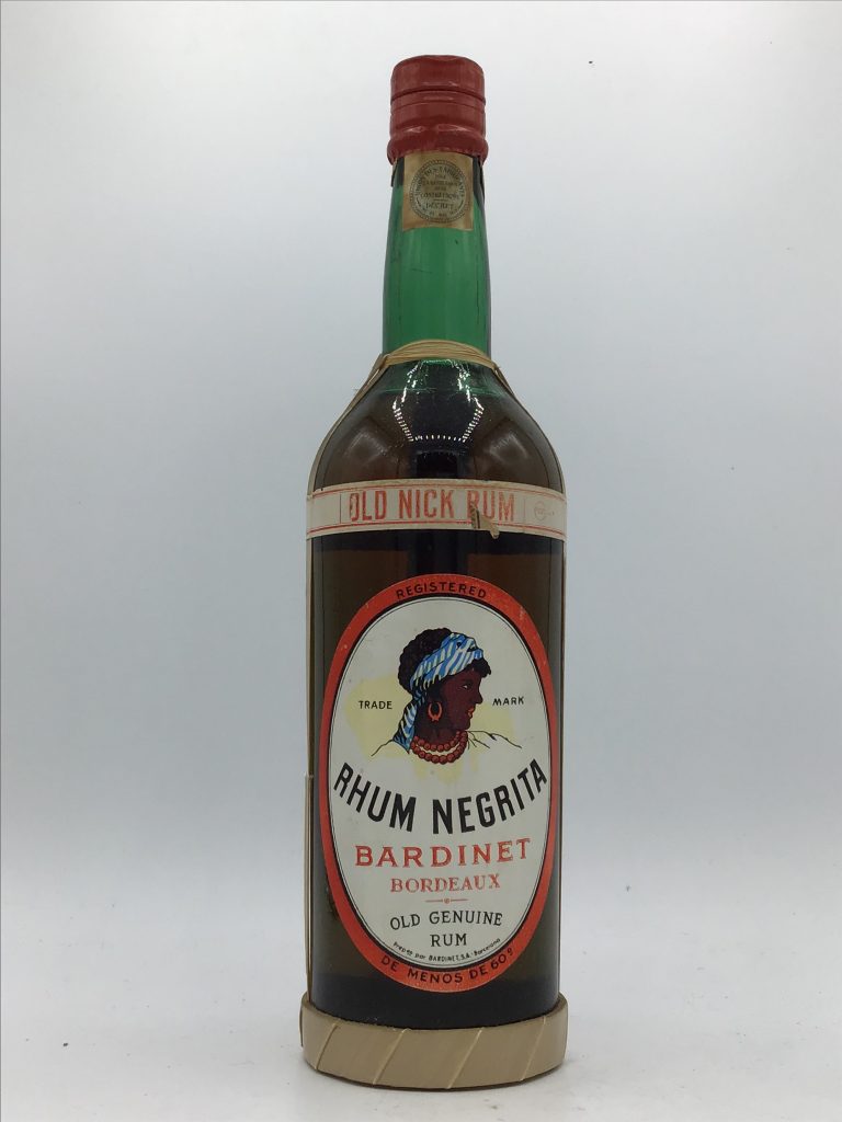1960 Rhum Rum Negrita Bardinet Old Nick Rum Old Genuine Rum – Old ...